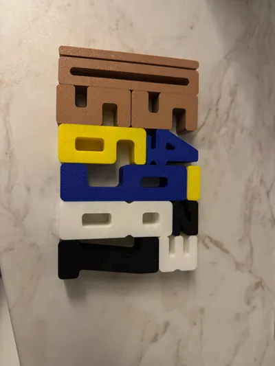 Stacking Number Blocks - Montessori Math Toy by Lilac Rage MakerWorld ...