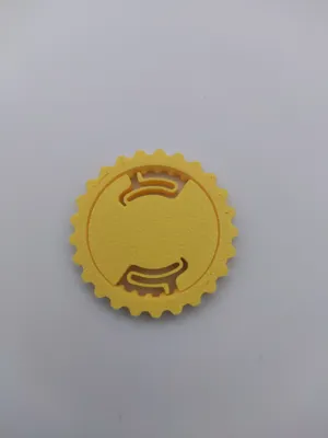 Noisy Cricket Fidget - Print in Place - Poker Chip by Eternity Labs ...