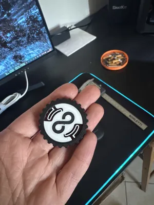 Noisy Cricket Fidget - Print in Place - Poker Chip by Eternity Labs ...