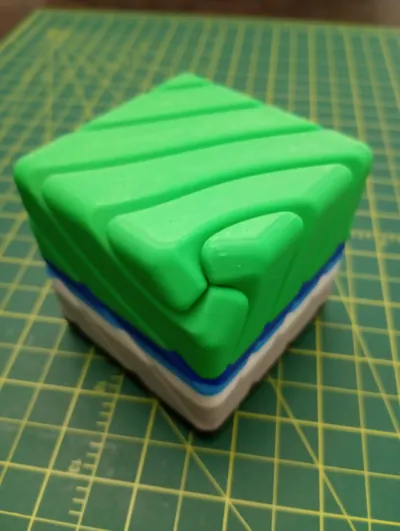 Passthrough Cube Puzzle - Print in place by makerbro MakerWorld: Download Free 3D Models