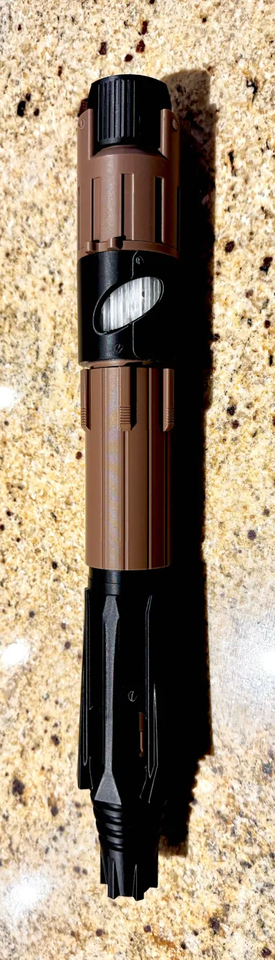 Locking Blade Saber (Collapsible, Modular #8) by bill.m.davis MakerWorld: Download Free 3D Models