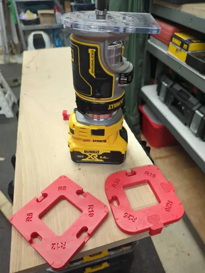 Corner Radius Jig for Router by pomguy MakerWorld: Download Free 3D Models