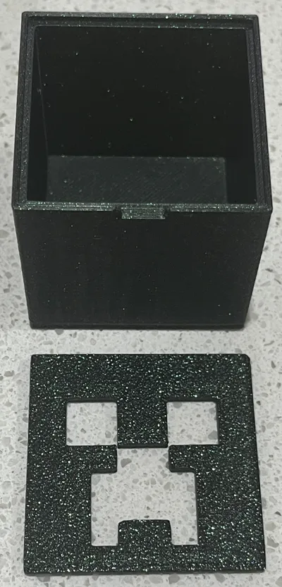 Creeper Box (Minecraft) by ProtoNovice MakerWorld: Download Free 3D Models