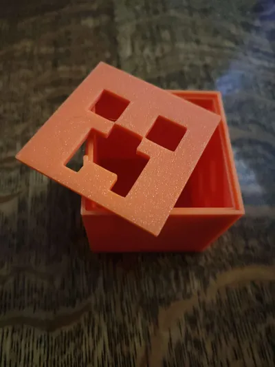 Creeper Box (Minecraft) by ProtoNovice MakerWorld: Download Free 3D Models