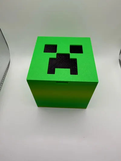 Creeper Box (Minecraft) by ProtoNovice MakerWorld: Download Free 3D Models