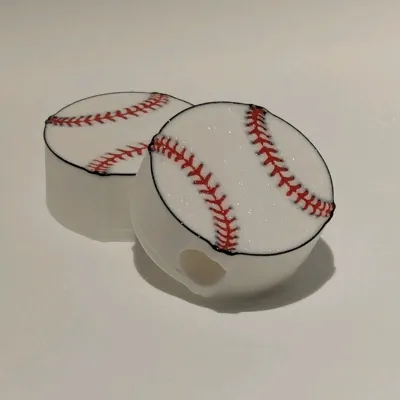 Baseball Stanley Cup Straw Topper by Carman3D MakerWorld: Download Free ...