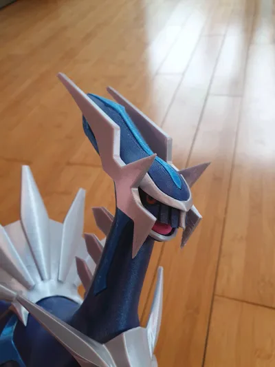 Dialga (Pokemon) Fully Disassembled 29cm tall - Free 3D Print Model ...