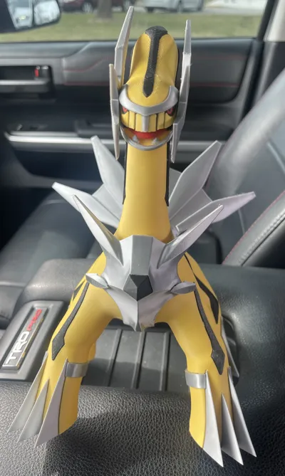 Dialga (Pokemon) Fully Disassembled 29cm tall - Free 3D Print Model ...
