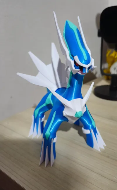 Dialga (Pokemon) Fully Disassembled 29cm tall by LCFigure MakerWorld ...