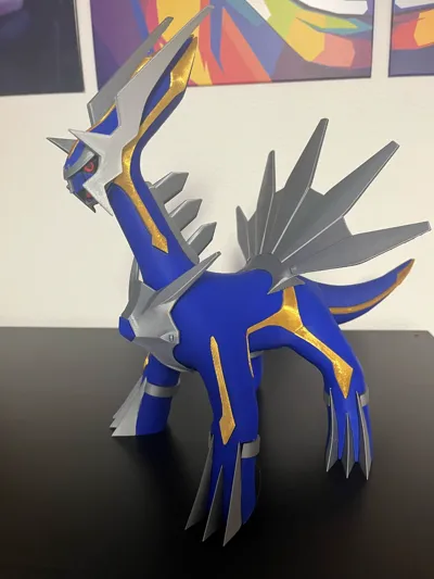 Dialga (Pokemon) Fully Disassembled 29cm tall by LCFigure MakerWorld ...