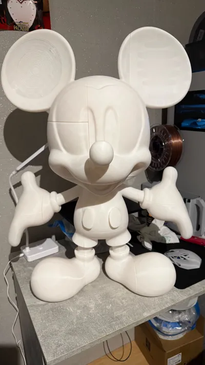 Life-Size Mickey Mouse 3D Model by Ryan @ TheMajinLab MakerWorld ...