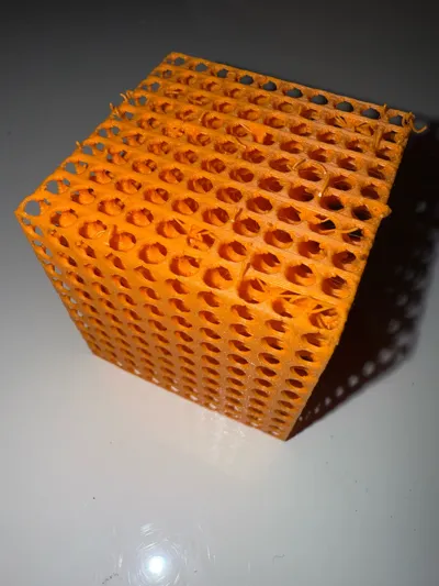 Infinity Grid Cube – Optical Illusion Cube Series by UrSafeWithMe ...