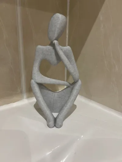Abstract thinking sculpture statue by DJSGXII MakerWorld: Download Free ...