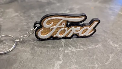 Ford Keychain by VISMOND GROUP MakerWorld: Download Free 3D Models