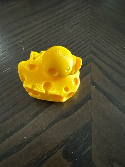 Cheese Duck - Free 3D Print Model - MakerWorld