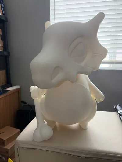 Life-Size Cubone 3D Model - Free 3D Print Model - MakerWorld