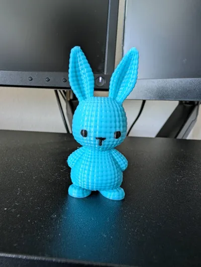 Little Knitted Bunny by 3dMissPrints - MakerWorld