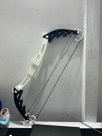 100% 3D Printed Compound Bow - Free 3D Print Model - MakerWorld