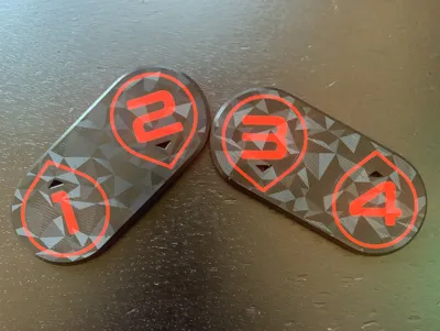 AMS Lite Numbers by Wojciech Kawa MakerWorld: Download Free 3D Models