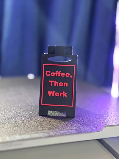 Funny work signs - Free 3D Print Model - MakerWorld