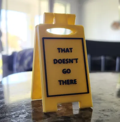 Funny work signs by Print in placeMakerWorld: Download Free 3D Models