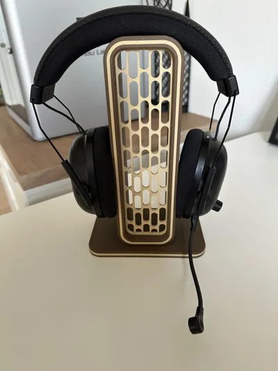 Modular Headphone Stand - Free 3D Print Model - MakerWorld