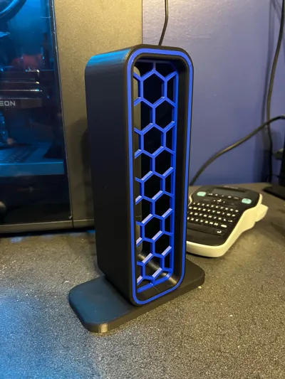 Modular Headphone Stand by LV3D MakerWorld: Download Free 3D Models