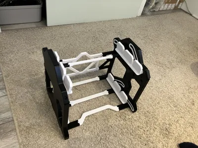 [AMS Loft V2] Dual AMS Stacking Bracket (Compatible with Riser V2/H2D ...