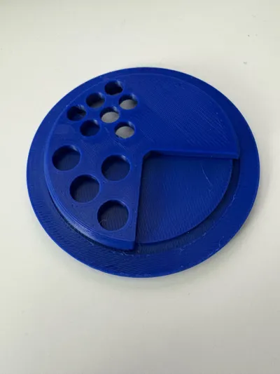 Mason jar lid v2 with three openings by ML Innovation - MakerWorld