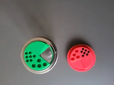 Mason jar lid v2 with three openings by ML Innovation - MakerWorld