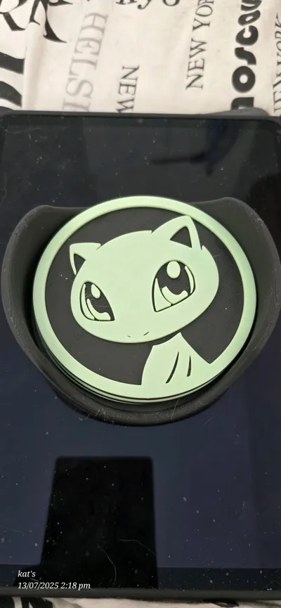 Pokemon Coaster - Free 3D Print Model - MakerWorld