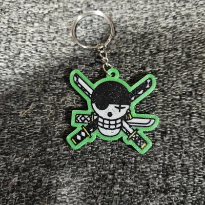 Llavero One Piece Zorro (One Piece Keychain Zorro) by Bornay3DMaker ...