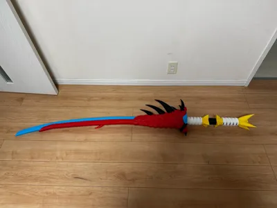 Wyvern Blade "Fall" - Monster Hunter - Free 3D Print Model - MakerWorld