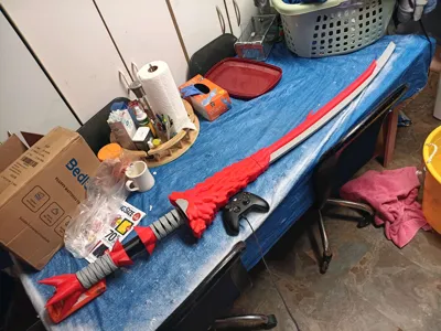 Wyvern Blade "Fall" - Monster Hunter - Free 3D Print Model - MakerWorld