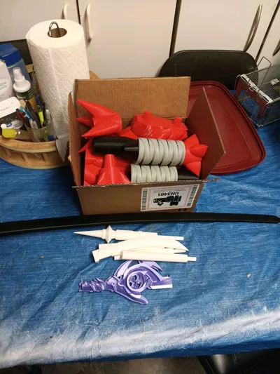 Wyvern Blade "Fall" - Monster Hunter - Free 3D Print Model - MakerWorld