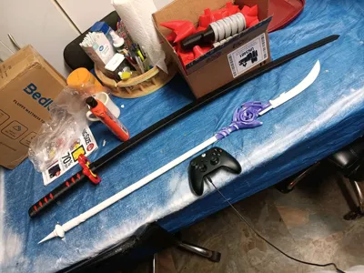 Wyvern Blade "Fall" - Monster Hunter - Free 3D Print Model - MakerWorld