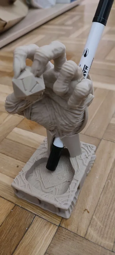 Hand and Eye of Vecna - DnD Dice Roller & Holder - Free 3D Print Model ...