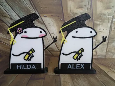 Flork Graduation Present by CHERRYSLICE MakerWorld: Download Free 3D Models