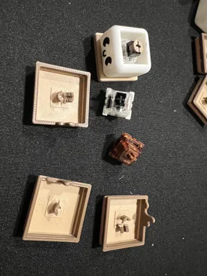 Smores Clicker Fidget Toy (Optional Keychain) by helloadorable ...