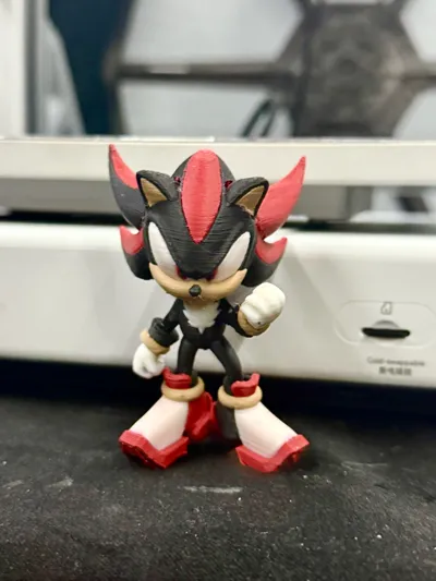 Shadow from Sonic by GeekSculpt3D MakerWorld: Download Free 3D Models