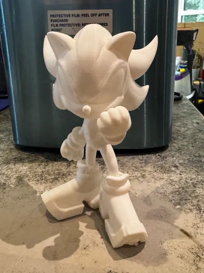 Shadow from Sonic by GeekSculpt3D MakerWorld: Download Free 3D Models