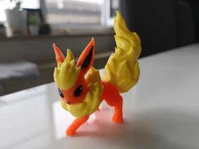 Flareon - Pokemon - Multicolor by Deltree3D MakerWorld: Download Free ...