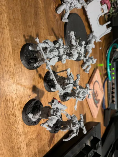 DnD Miniature Model Bases 32 mm RPG - Skull Base by drakeforge3d ...