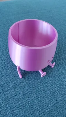 Smiling Happy Flower Pot Remixed by Isonine - MakerWorld