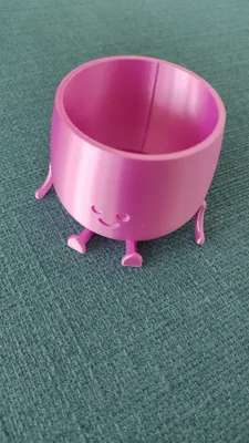 Smiling Happy Flower Pot Remixed by Isonine - MakerWorld