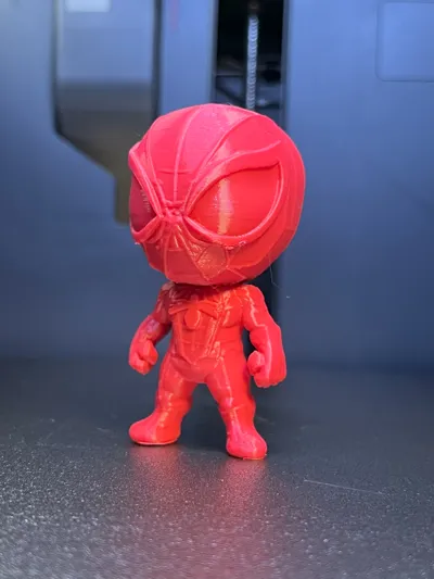 Spiderman - Marvel - Chibi - Figure - Free 3D Print Model - MakerWorld