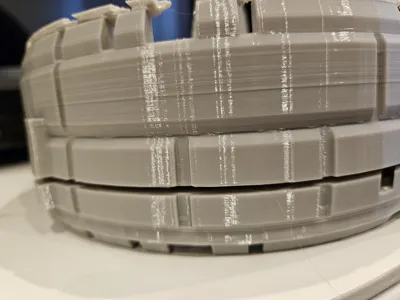 Suspended Star Destroyer V2 LED strips Remixed by fay3dlab - MakerWorld