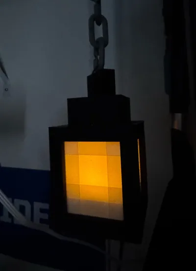 Minecraft Lantern - Tealight by izboxo - MakerWorld