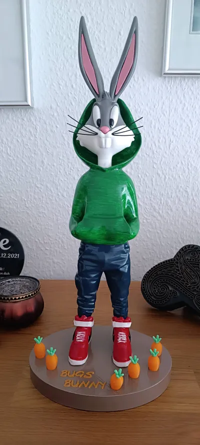 URBAN bugs bunny V3.2,！also mini by MGT3D MakerWorld: Download Free 3D ...