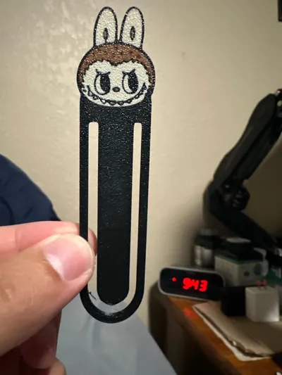 Labubu Bookmark by MillCasaMakes MakerWorld: Download Free 3D Models